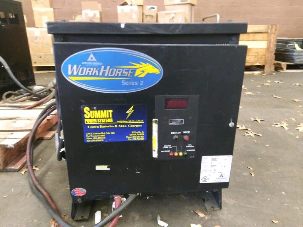 Used Workhorse 36V Single Phase Charger | Value Forklifts