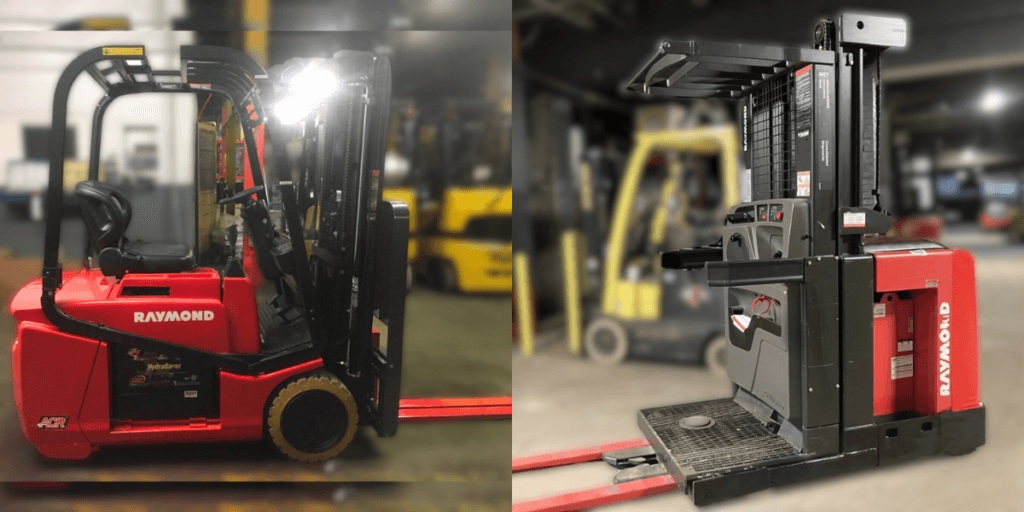 Boost Productivity & Cut Costs with Used Raymond Forklifts