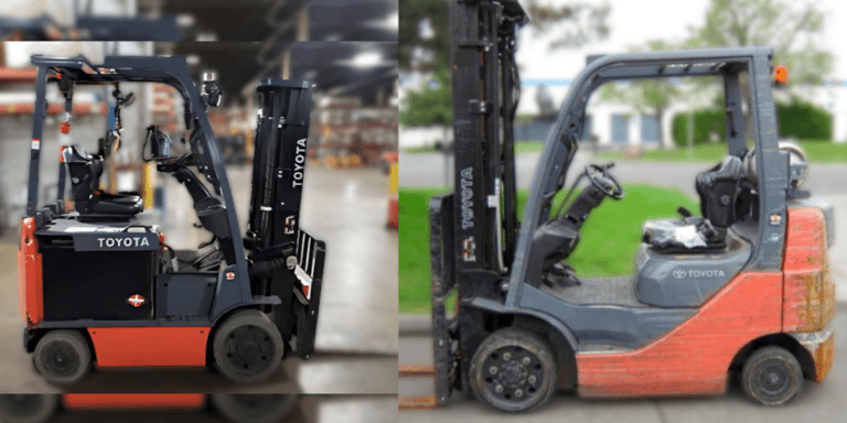 Why Businesses Trust Used Toyota 4-Wheel Electric Forklifts