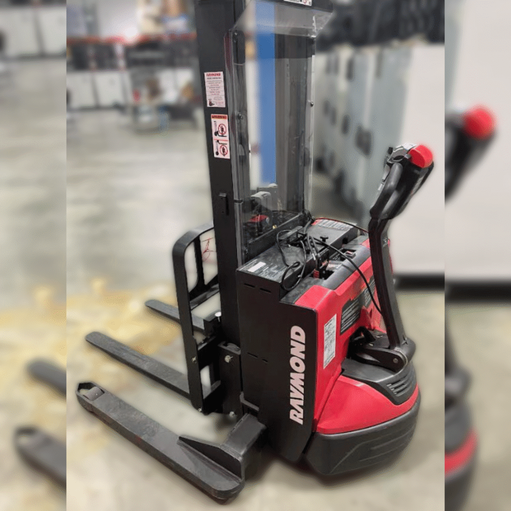Buy Used 2015 Raymond RSS40 Electric Walkie Straddle Forklift | Value ...
